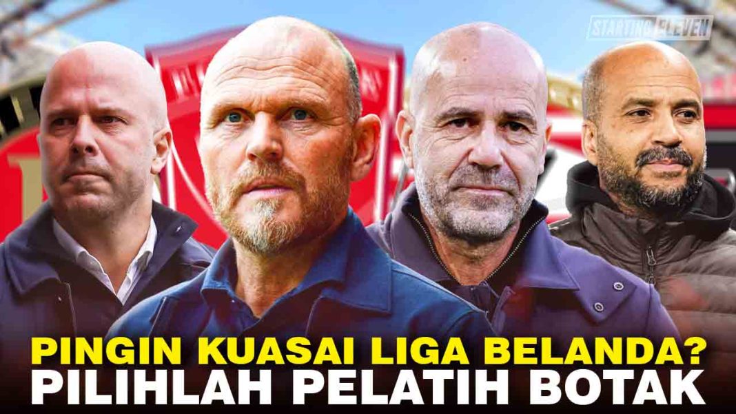 Semuanya Botak! Mengenal 4 Pelatih Tim Teratas Liga Belanda